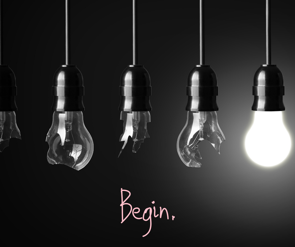 Begin Logo - Newsymom