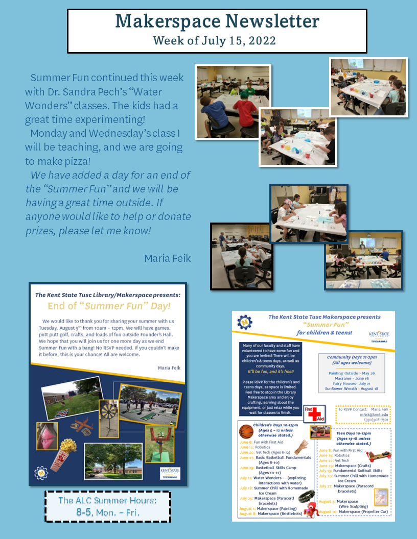 Free End of Summer Fun Day Kent State Tuscarawas - Newsymom