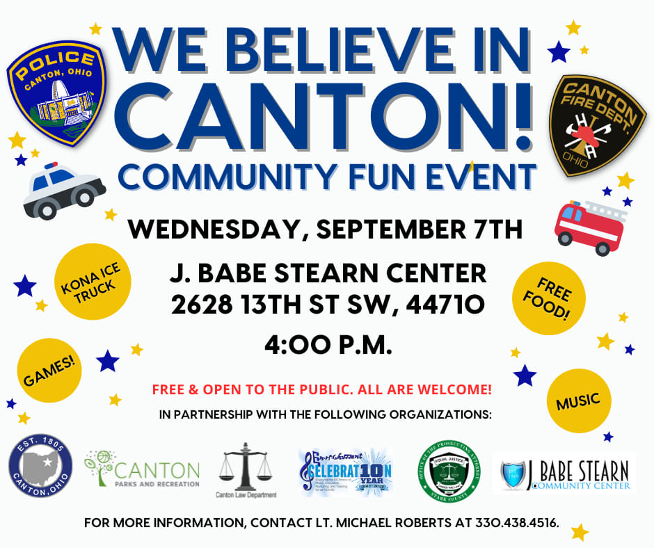 We Believe in Canton Community Fun Event - Newsymom